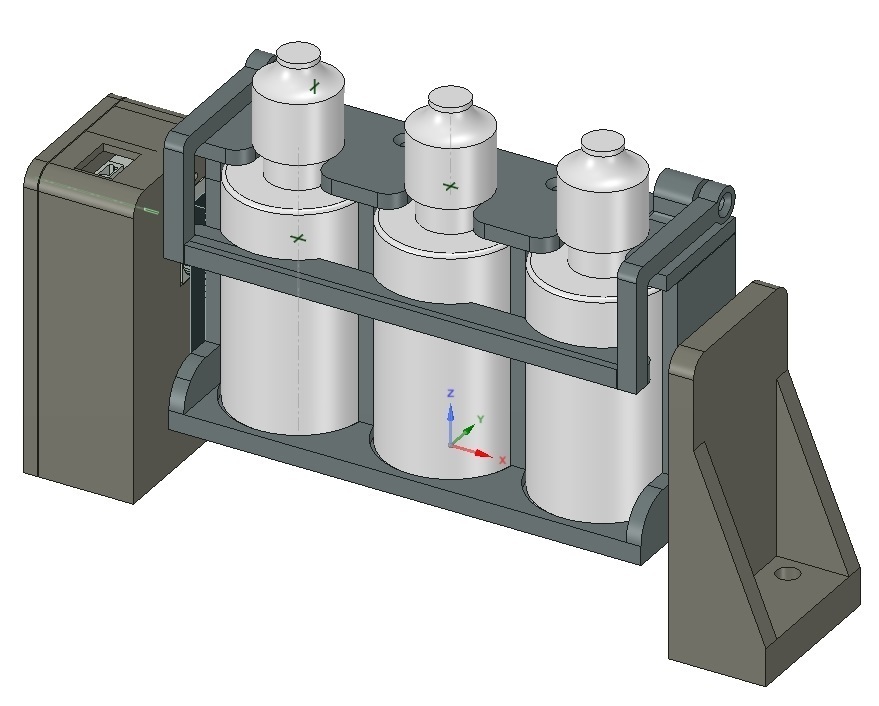 Free 3D file E-liquid mixer - swiveler 🔌・3D printing model to download ...