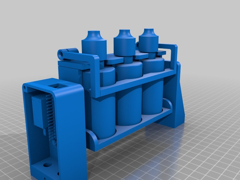 Free 3D file E-liquid mixer - swiveler 🔌・3D printing model to download ...