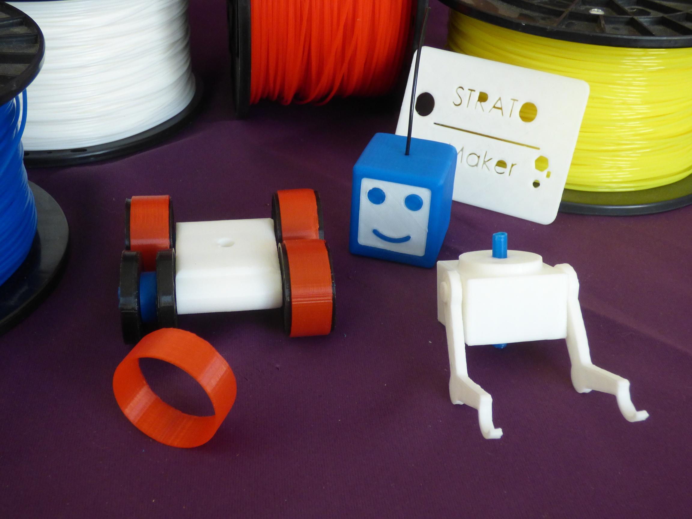 Free STL file STRATO THE ROBOT・3D print design to download・Cults