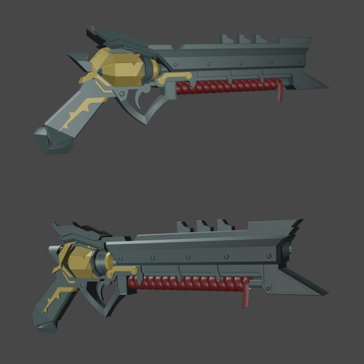 Download STL file Samira guns League of Legends cosplay 3d print 3D ...