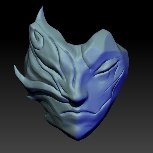 Download 3D model yone belt masks cosplay League of Legends ・ Cults