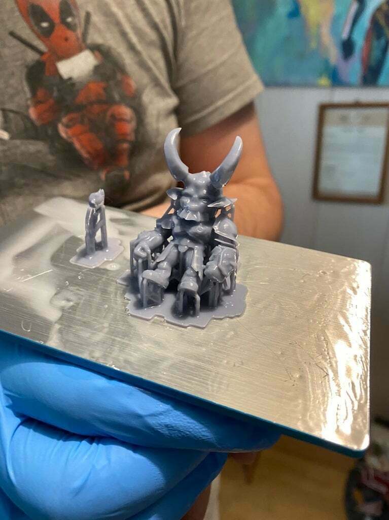 Free STL file doom eternal marauder toy・3D printer model to download・Cults