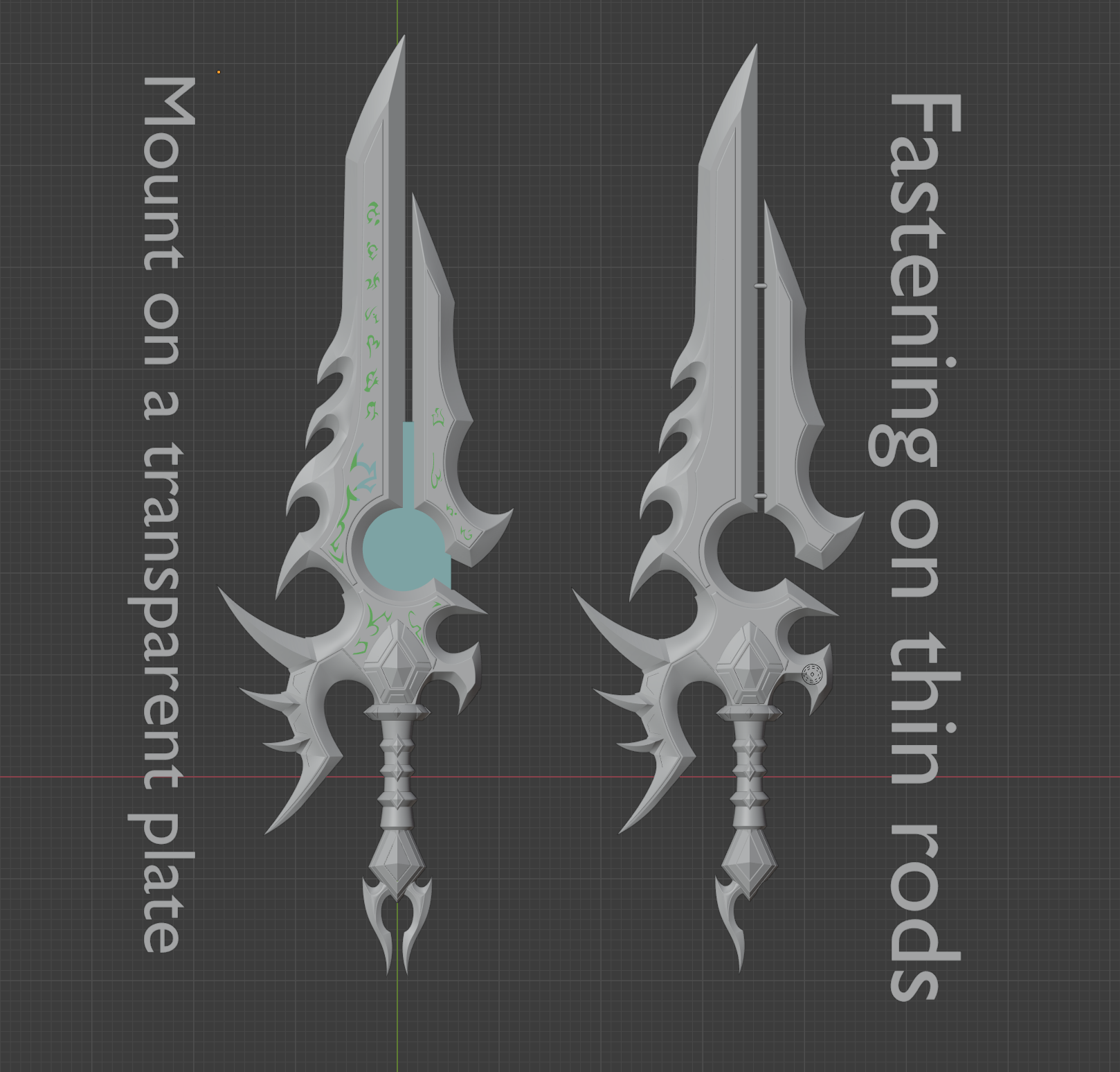 STL file Kingsmourne Anduin sword frostmourne world of warcraft ...