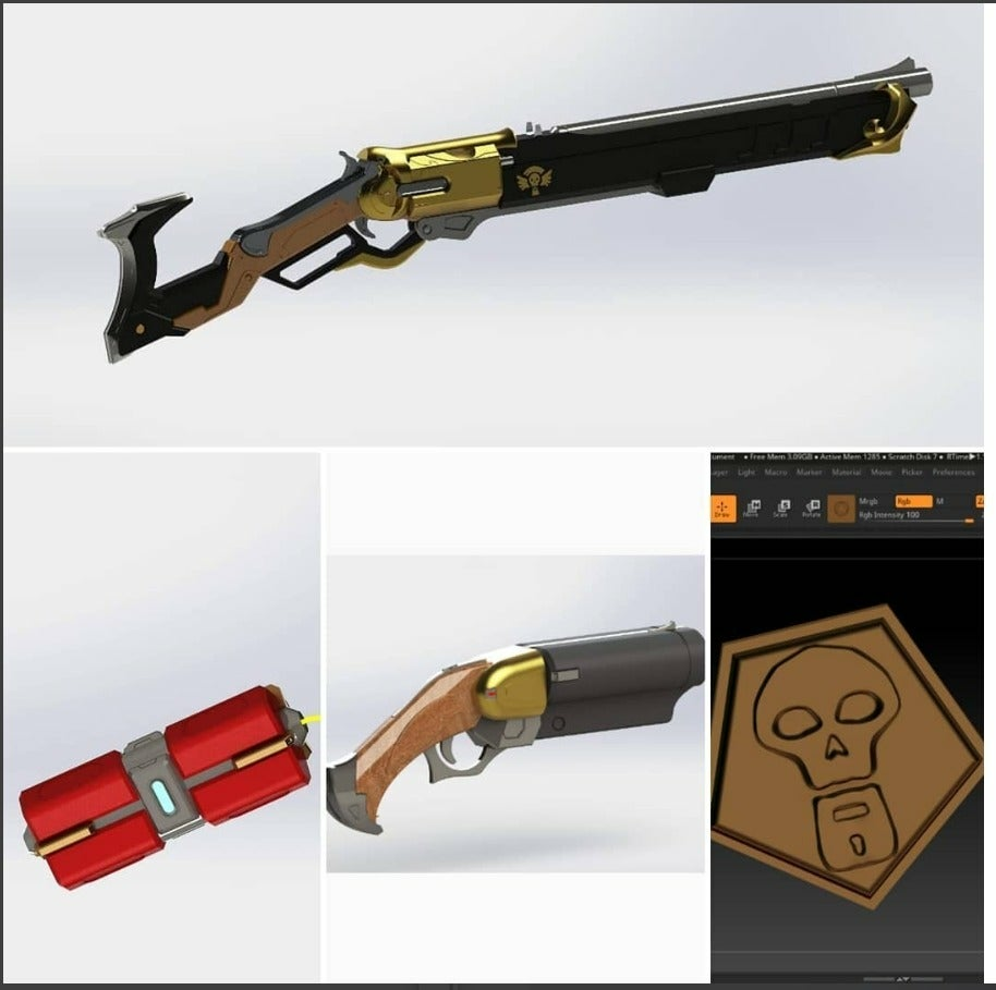 Free STL file ashe hat・Template to download and 3D print・Cults