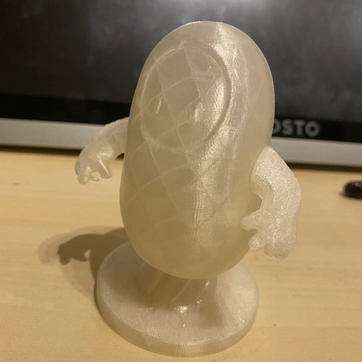 3D printed fall guys figure statuette for 3d print 3D print model ...