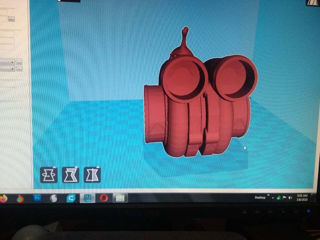 Free STL file twin turbo snail 🐌・3D printable model to download・Cults