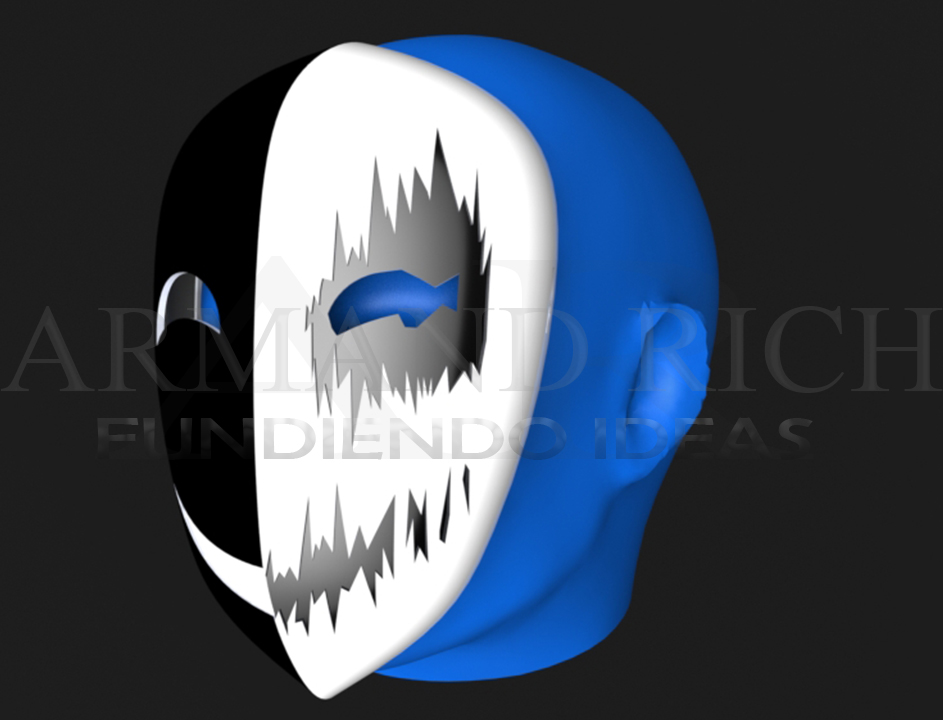 Fichier STL masque kagekao・Modèle à imprimer en 3D à télécharger・Cults