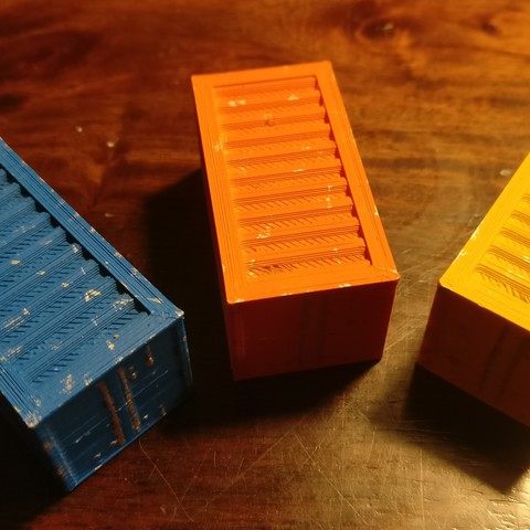 Download free STL file Cargo Container for Cargo Ship Marauda ・ Cults