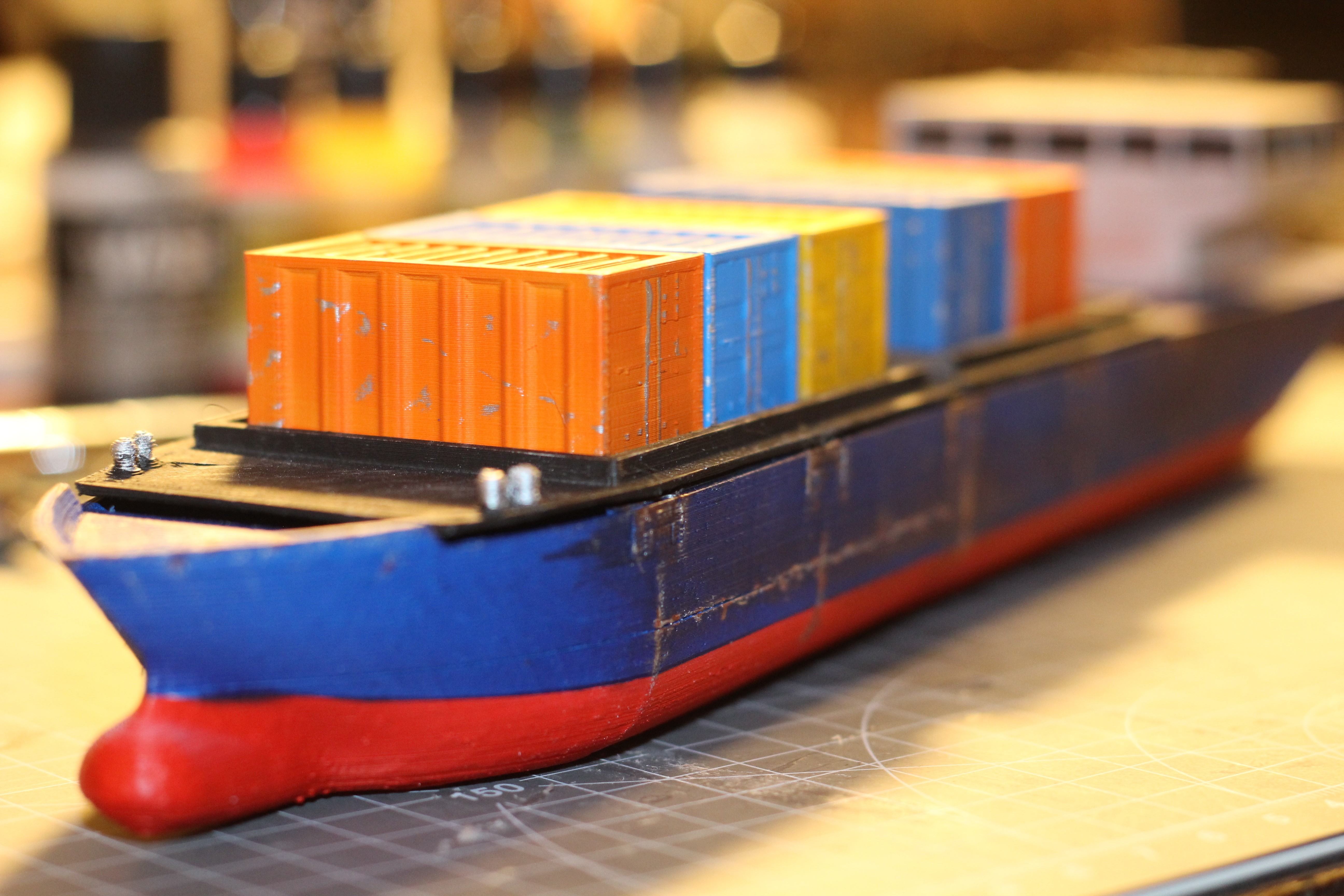 STL file Cargo Container for Cargo Ship Marauda 🚢・3D printable model to ...