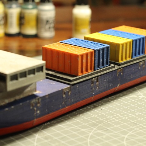 Download free STL file Cargo Ship - Marauda • 3D printer object ・ Cults
