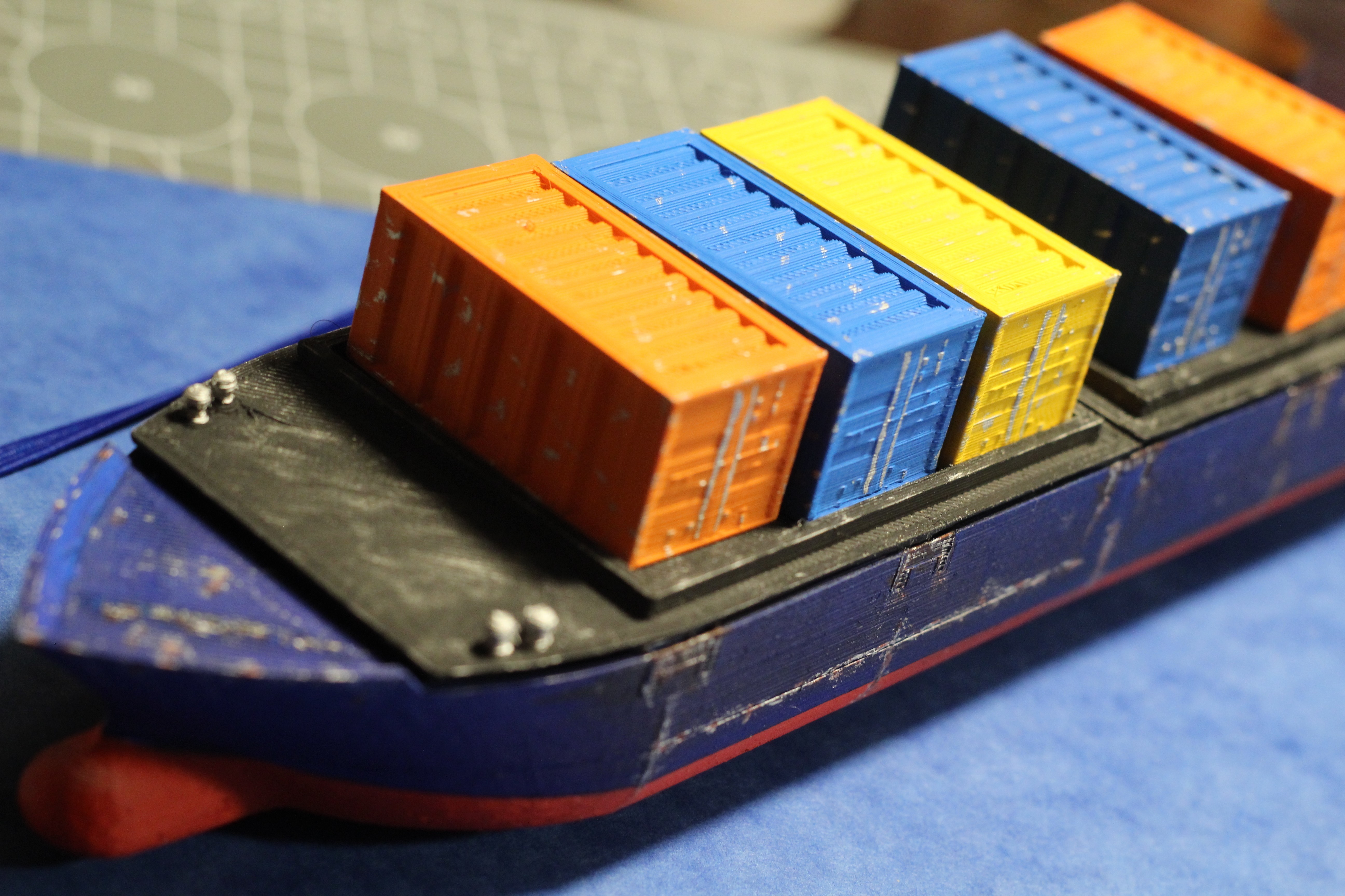 STL file Cargo Container for Cargo Ship Marauda 🚢・3D printable model to ...