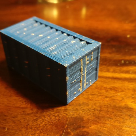 Download free STL file Cargo Container for Cargo Ship Marauda ・ Cults