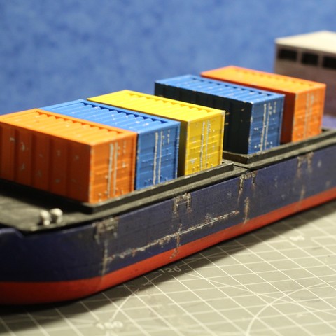 Download free STL file Cargo Ship - Marauda • 3D printer object ・ Cults