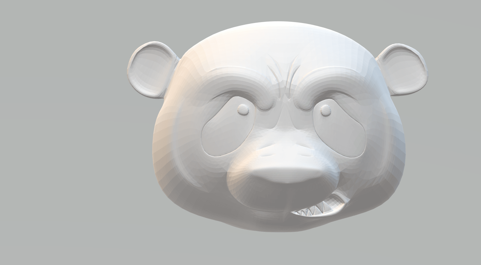 STL file Panda・3D printing template to download・Cults