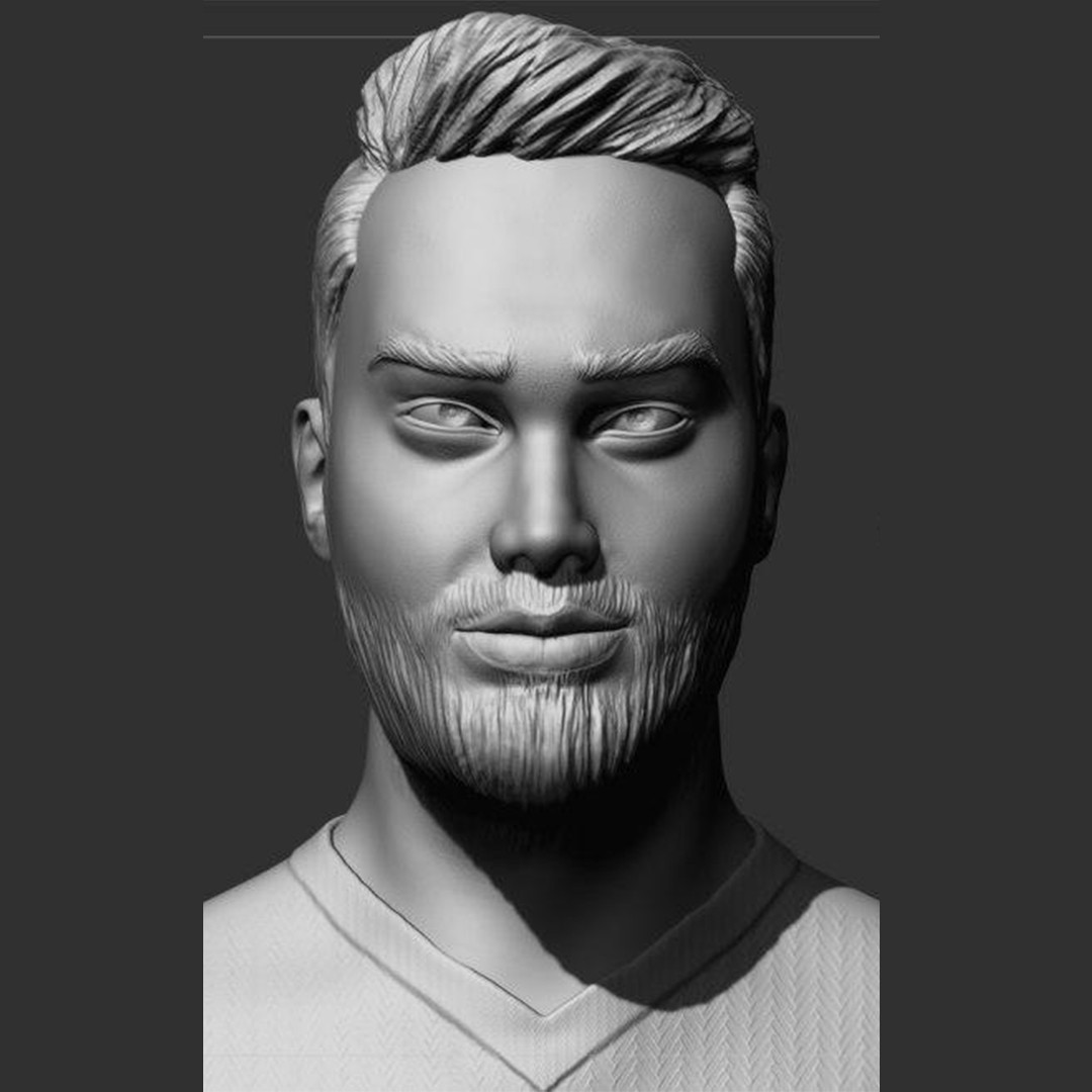 3D file young man・3D printable model to download・Cults