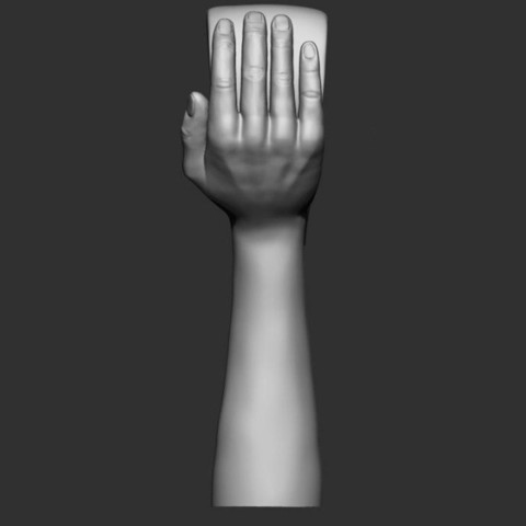 Download STL file hand heart statue • Design to 3D print ・ Cults