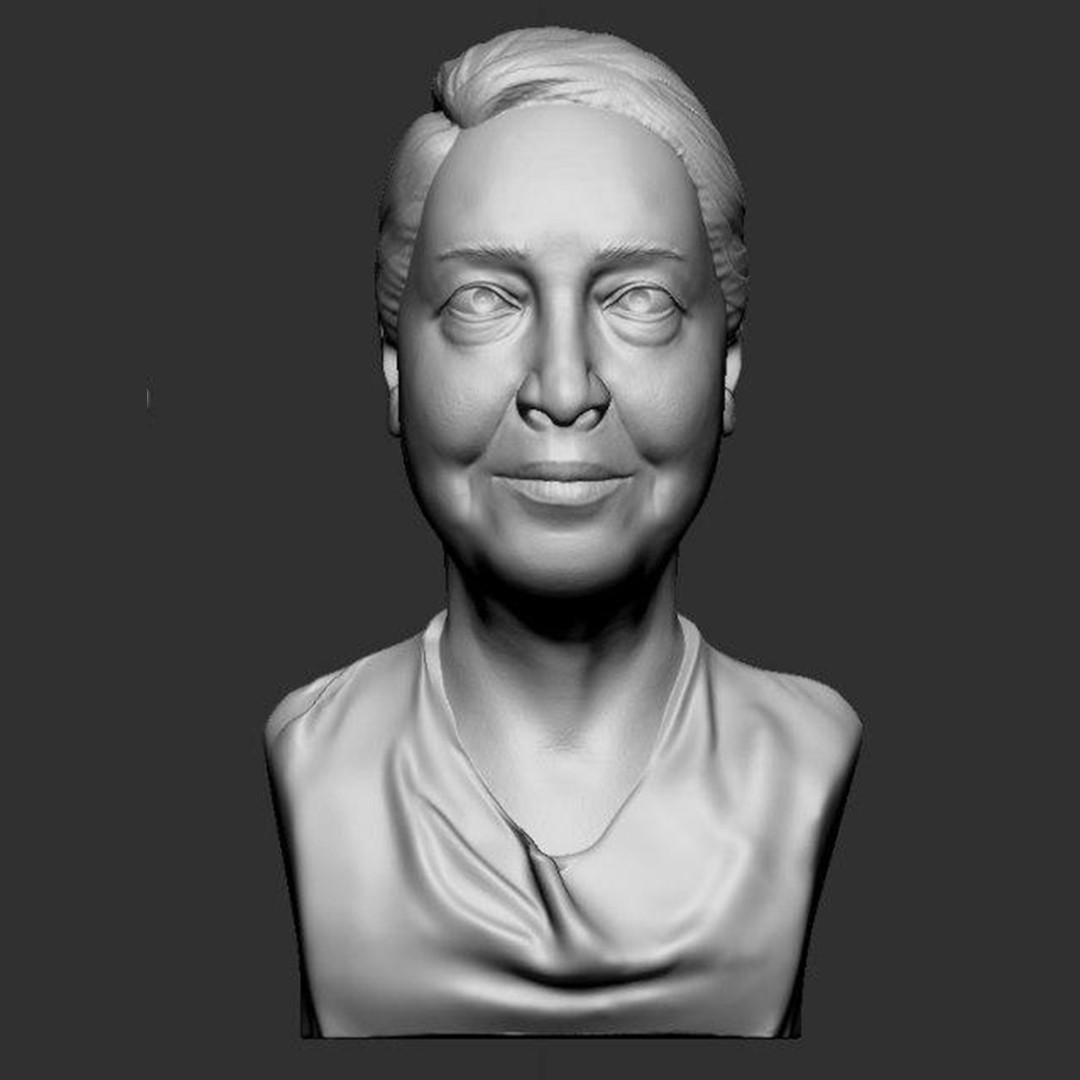 3D file old woman・3D printer design to download・Cults