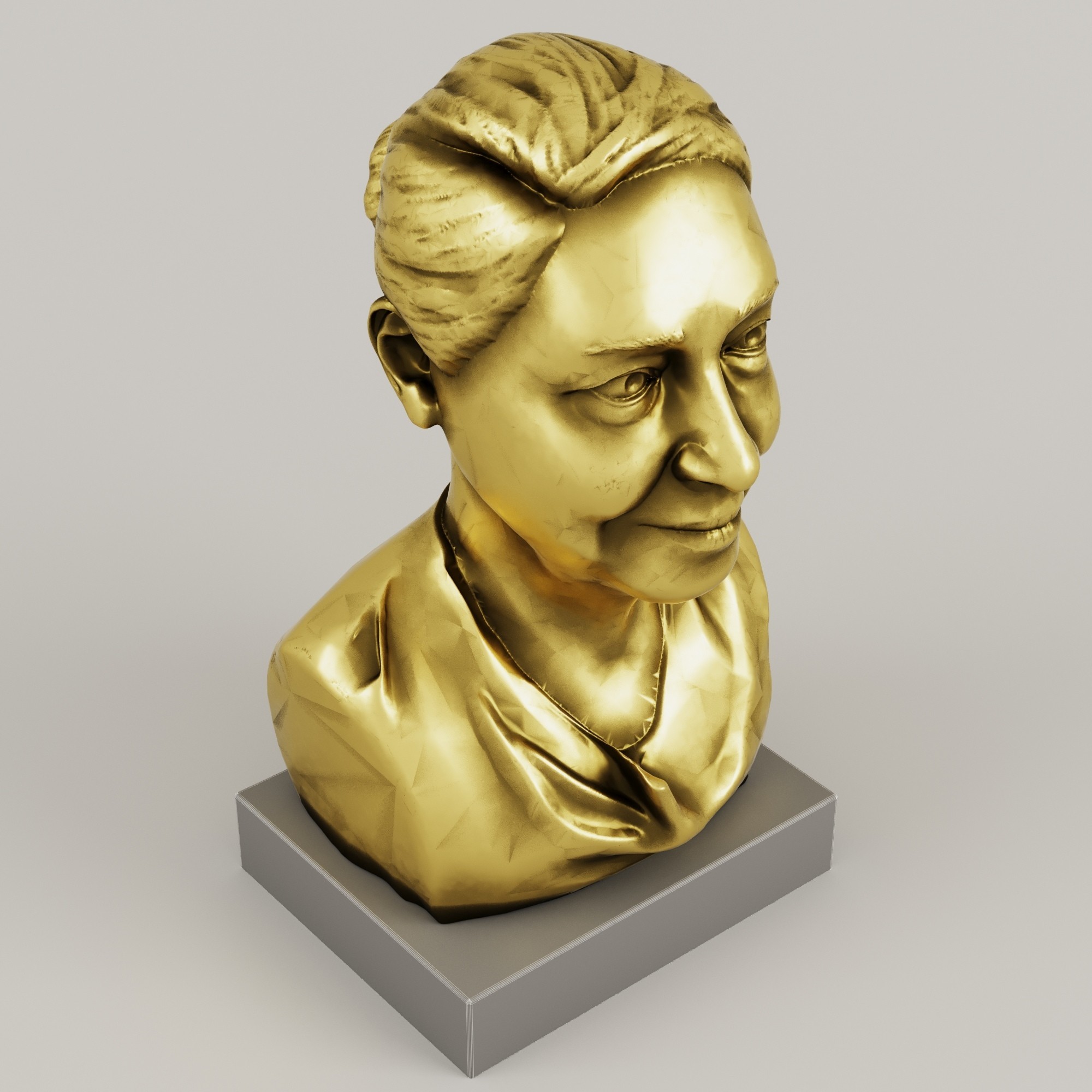 Файл 3D golden woman statue・3D-печатная модель для загрузки・Cults