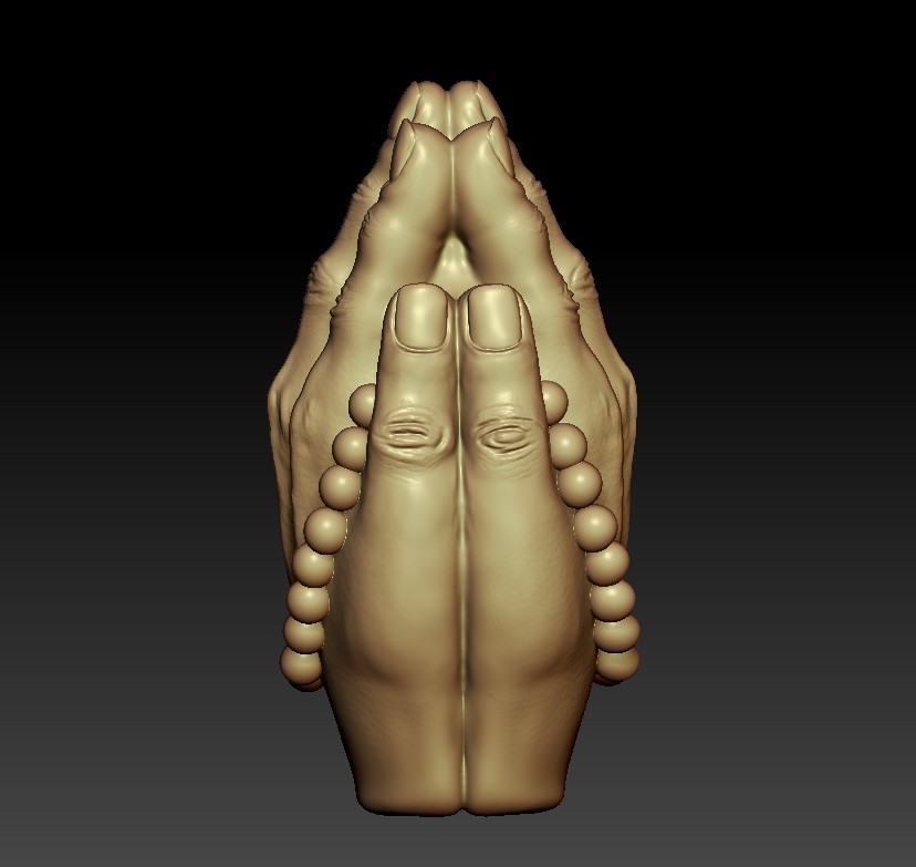 Free STL file praying hands・3D print model to download・Cults