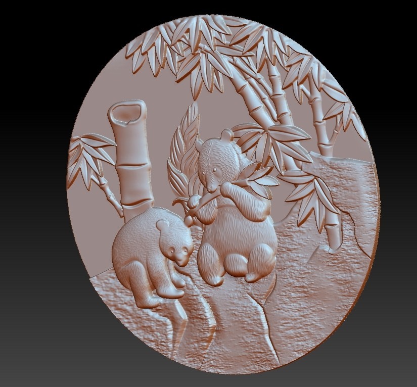 Free STL file panda 🐼・3D print design to download・Cults