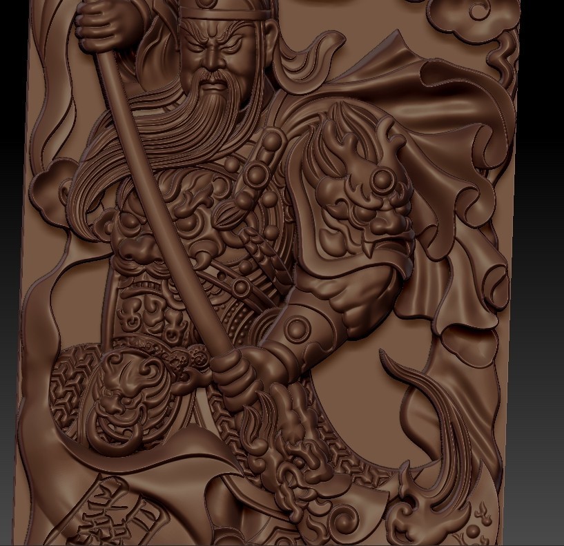 Free STL file GuanGong・3D printable object to download・Cults