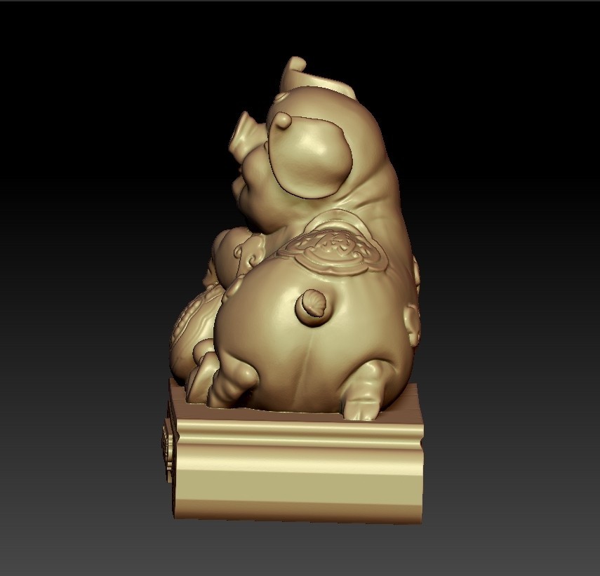 Free STL file Lucky pig 🐖・Object to download and to 3D print・Cults