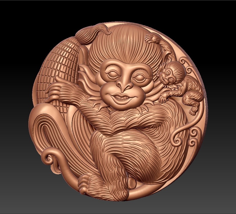 Free STL file Monkeys 🐒・3D print design to download・Cults