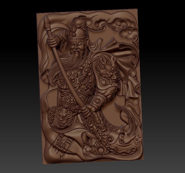 Free STL file GuanGong・3D printable object to download・Cults