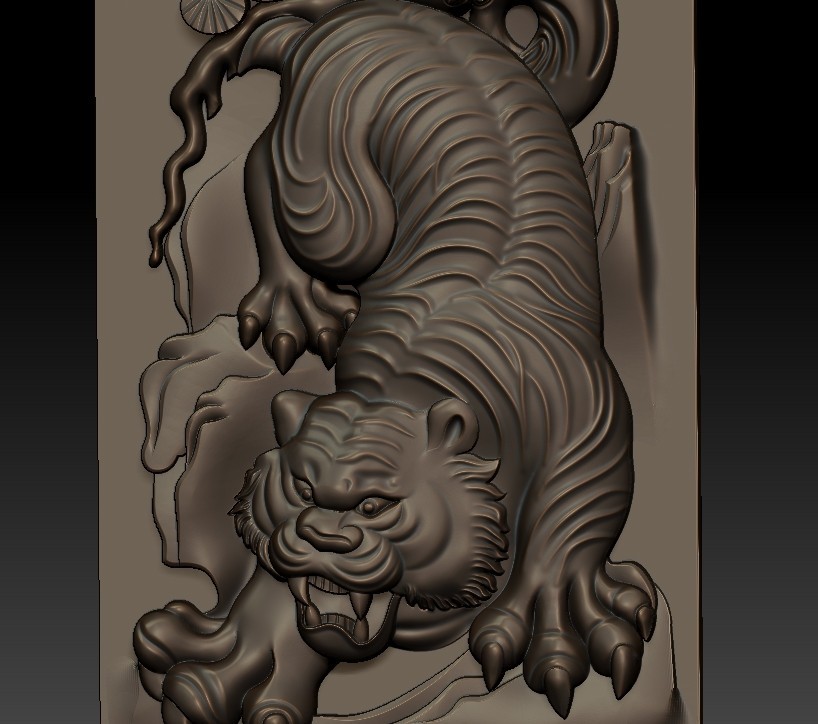 Free STL file tiger 🐅・3D printable design to download・Cults