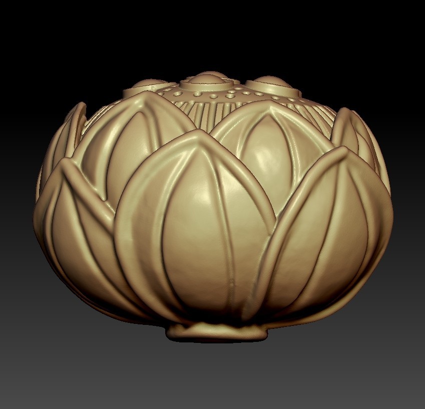 Free STL file lotus・3D print object to download・Cults