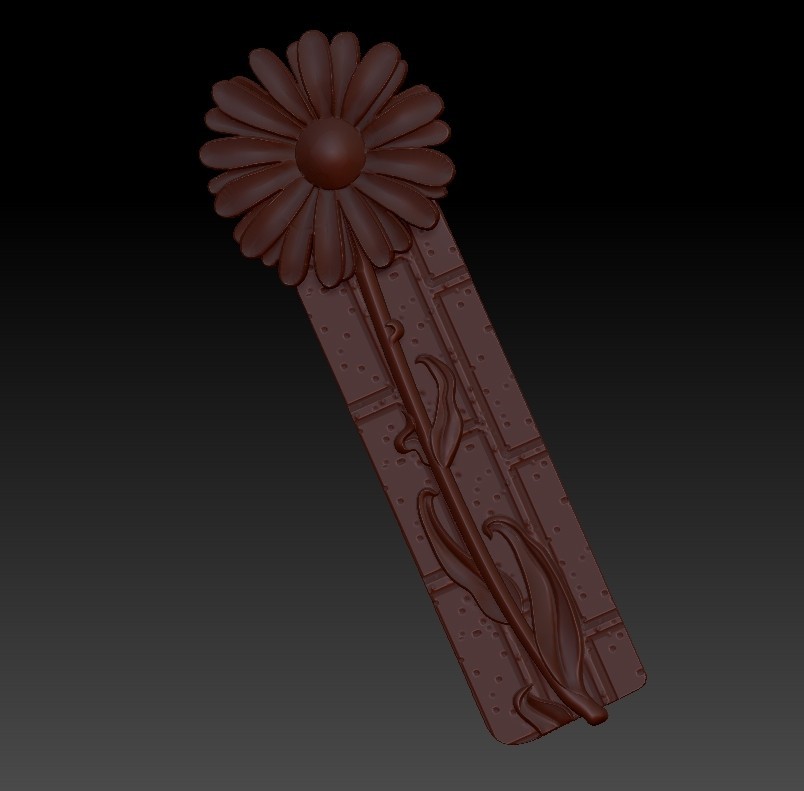 Free STL file daisy flower 3d model of relief・3D printer design to ...