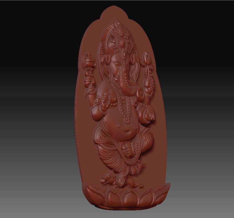 Free STL file ganesha elephant god・3D printable model to download・Cults