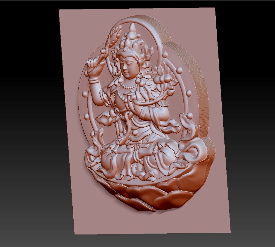 Free STL file Buddha bodhisattva・3D printing model to download・Cults
