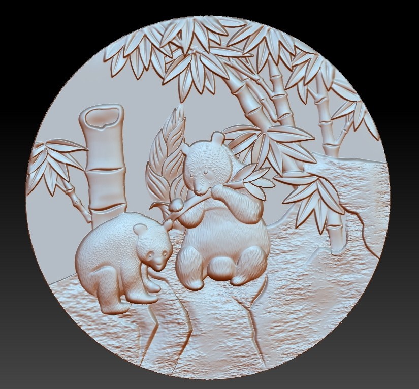 Free STL file panda 🐼・3D print design to download・Cults