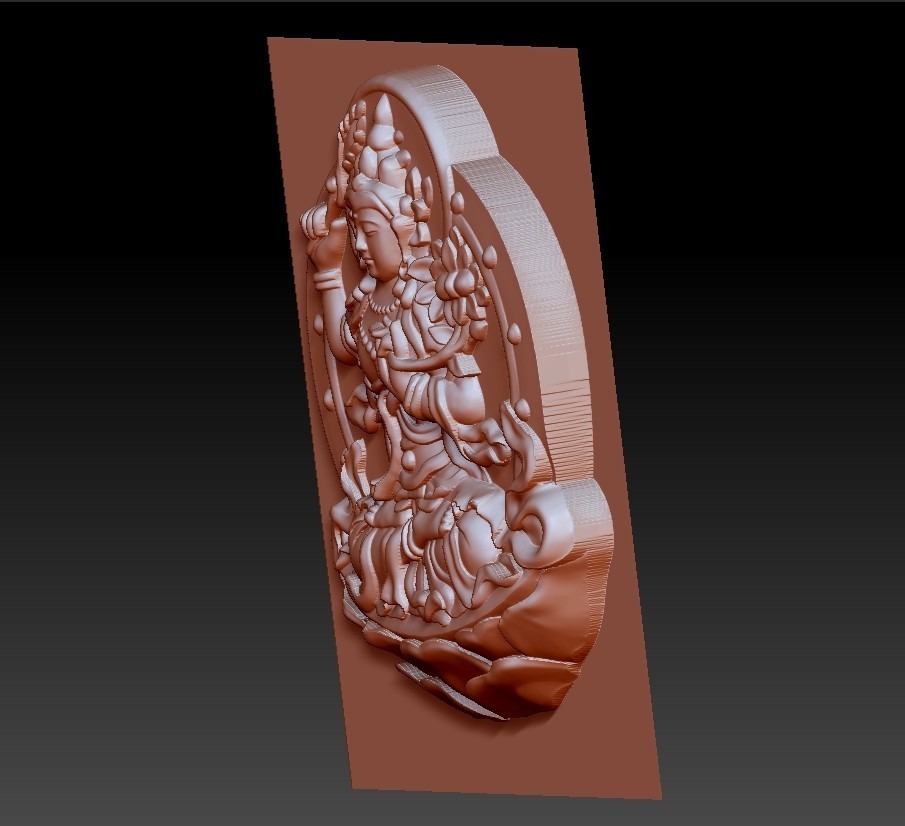 Free STL file Buddha bodhisattva・3D printing model to download・Cults