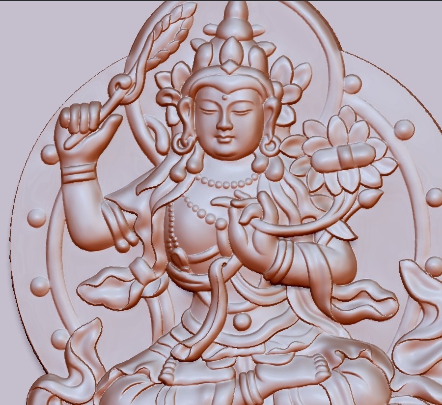 Free STL file Buddha bodhisattva・3D printing model to download・Cults