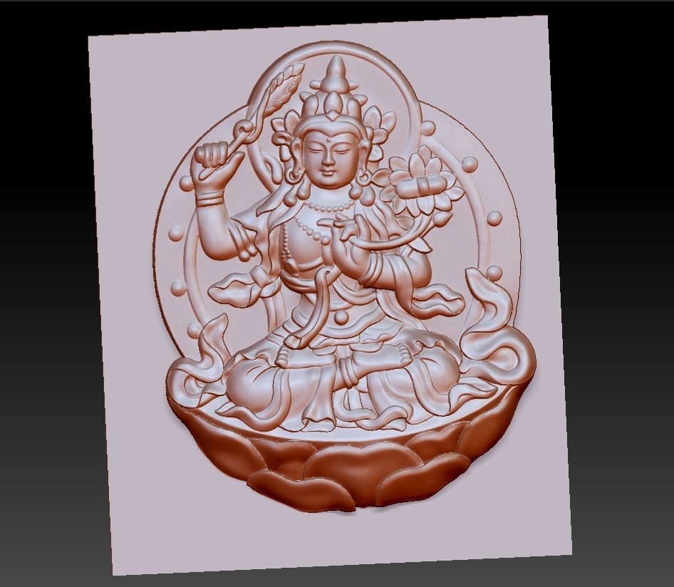 Free STL file Buddha bodhisattva・3D printing model to download・Cults