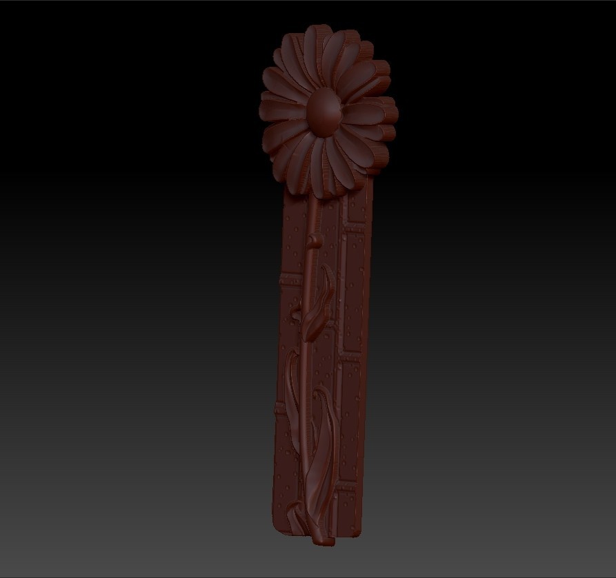 Free STL file daisy flower 3d model of relief・3D printer design to ...