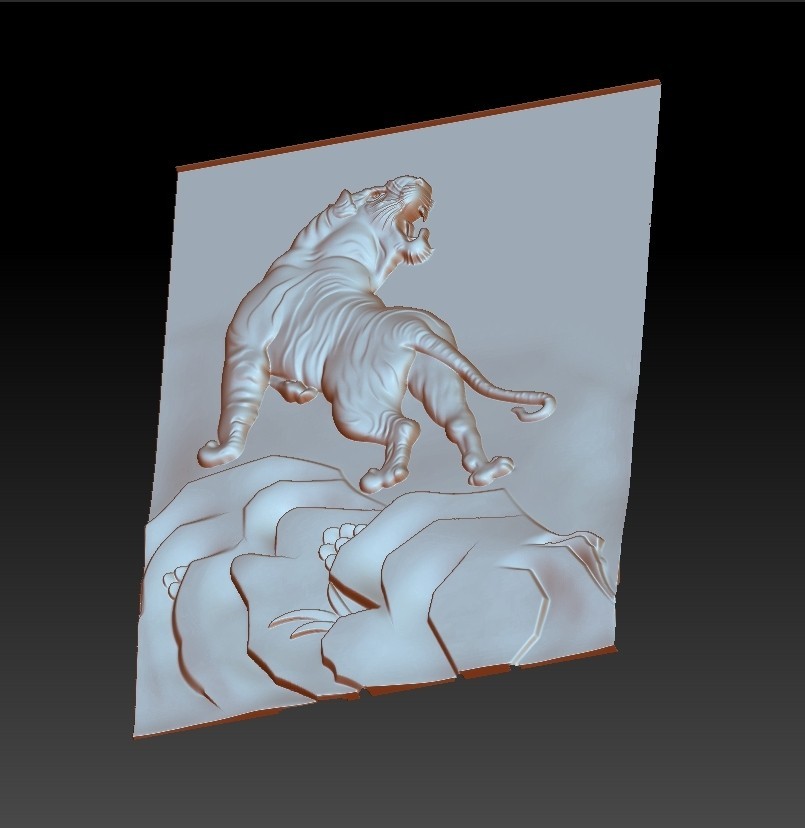Free STL file tiger・3D printable design to download・Cults