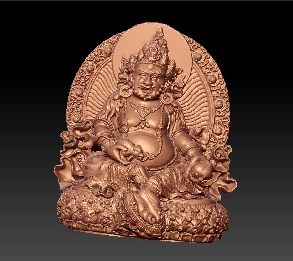 Free STL file Tibetan buddha 🗿・3D printable design to download・Cults