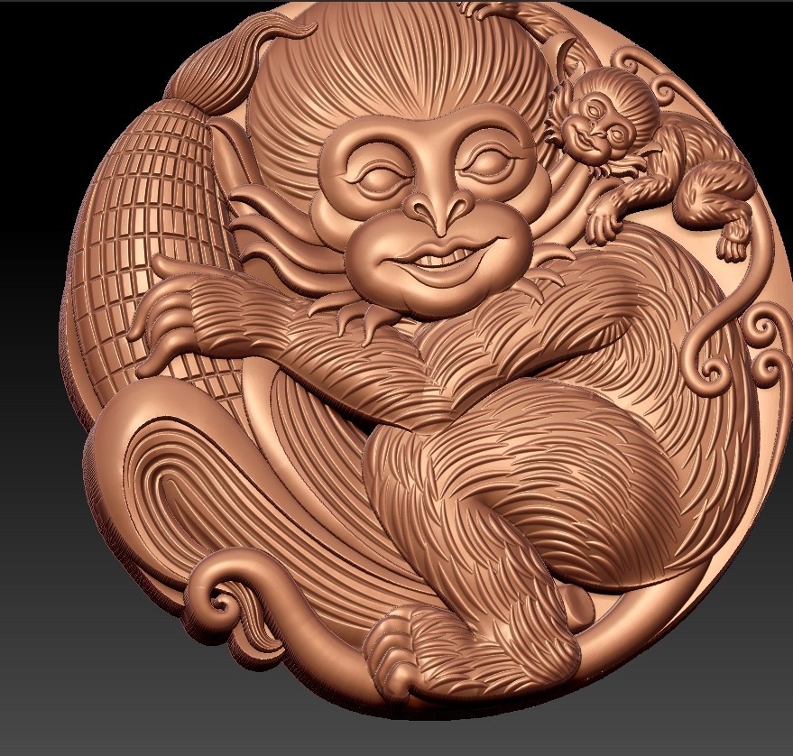 Free STL file Monkeys 🐒・3D print design to download・Cults