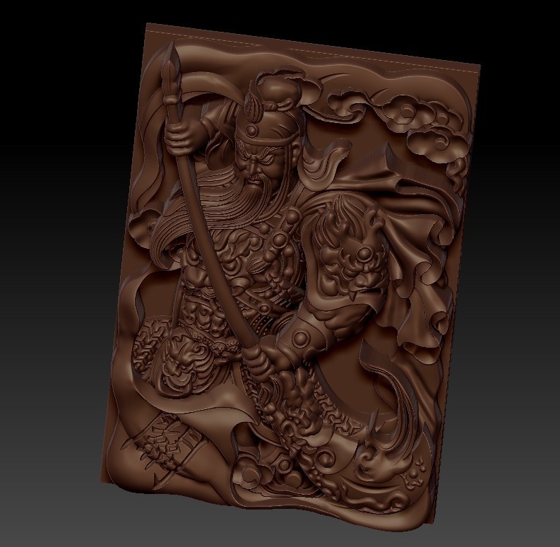 Free STL file GuanGong・3D printable object to download・Cults