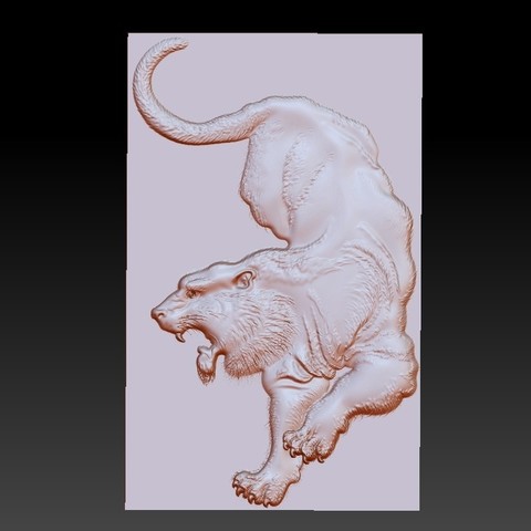Download free STL file tiger • Object to 3D print ・ Cults