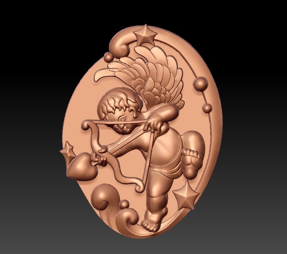 Free STL file Angel・3D print object to download・Cults