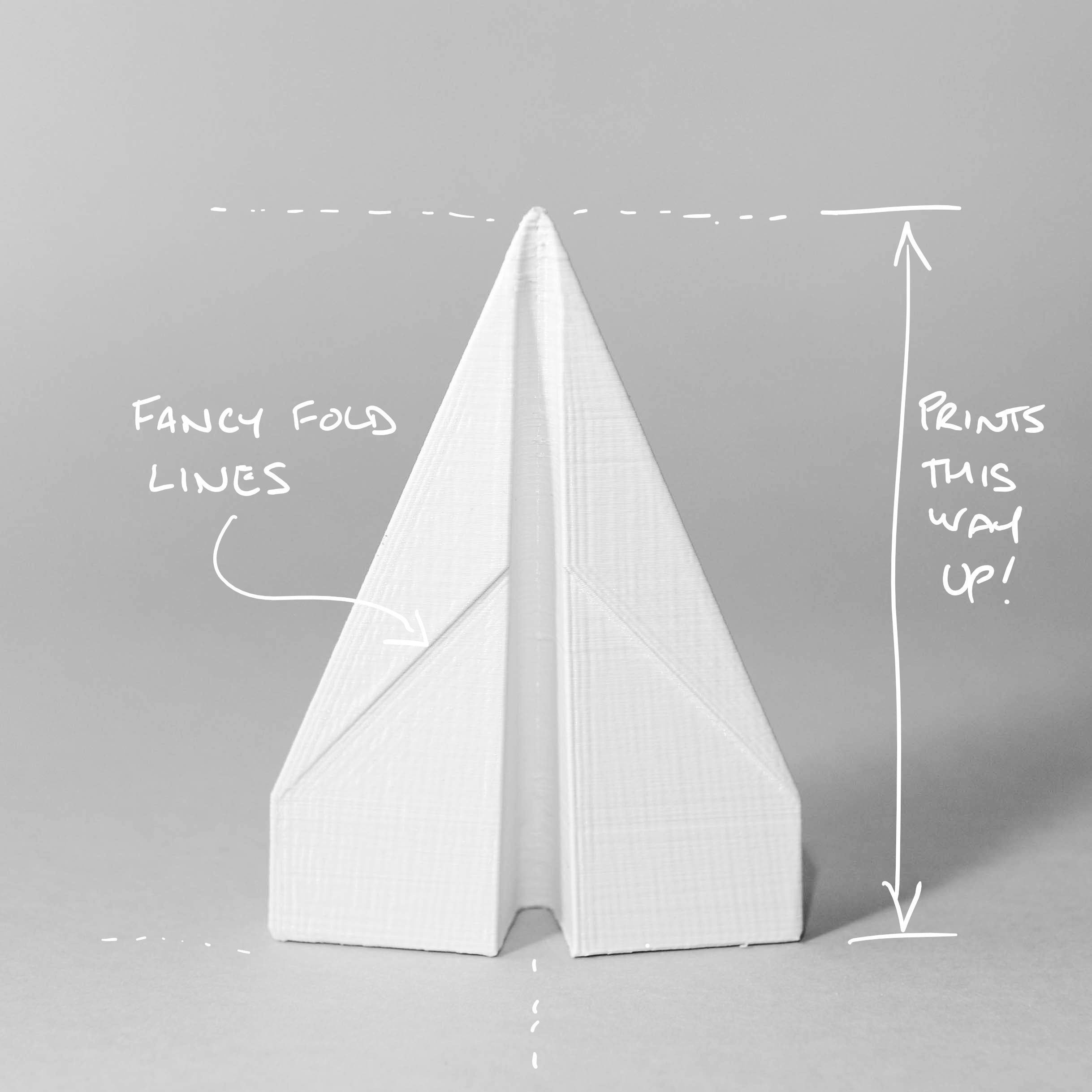 Free STL file Iconic Paper Plane (Stratomaker) 🛩️・3D printable design ...