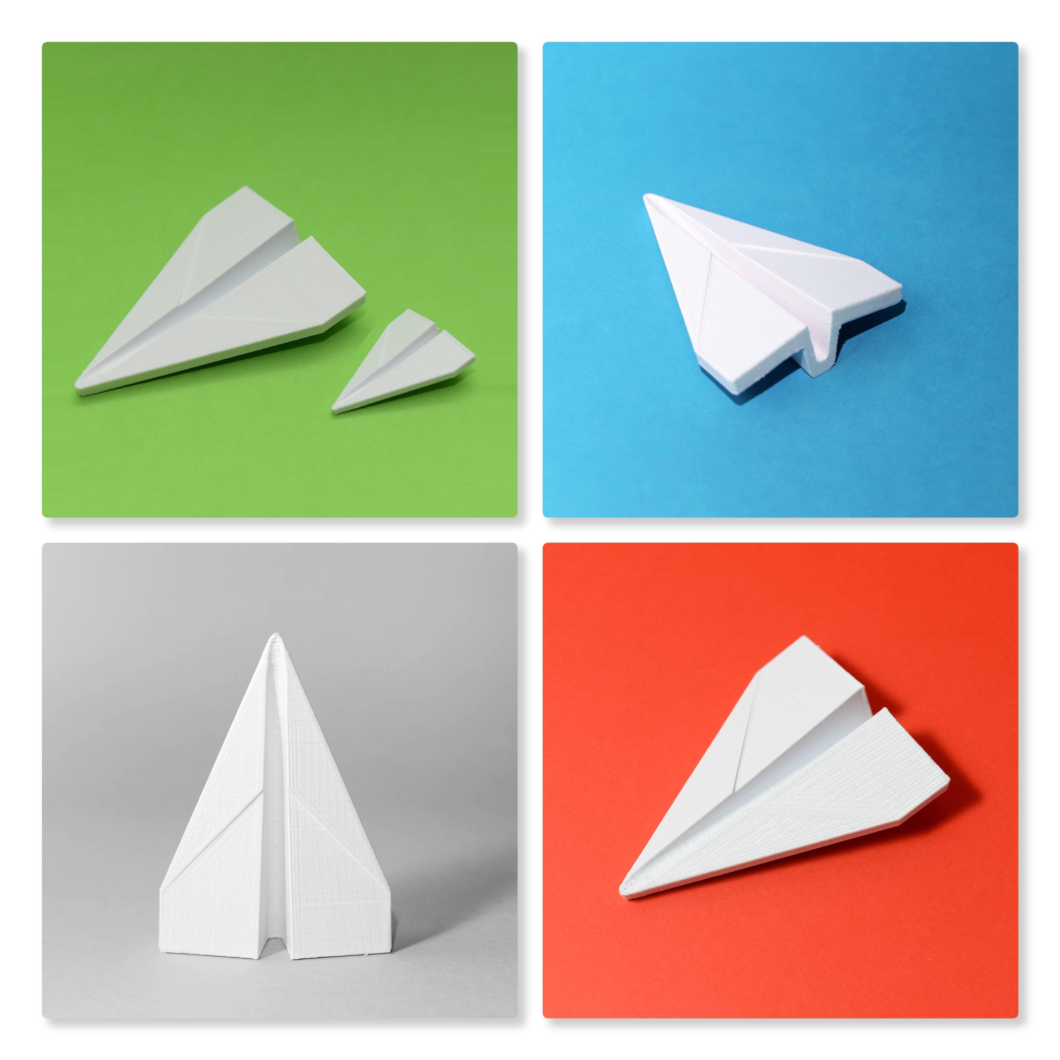 STL Datei Iconic Paper Plane Stratomaker Kostenlos 3D druckbares Design Zum Herunterladen Cults