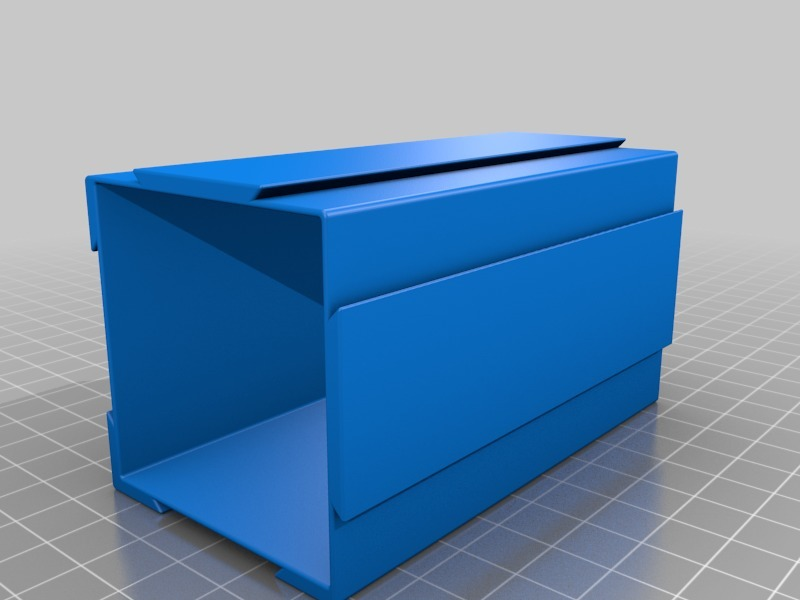 Free 3D file Stackable wall containers. Organizer.・3D printing idea to ...