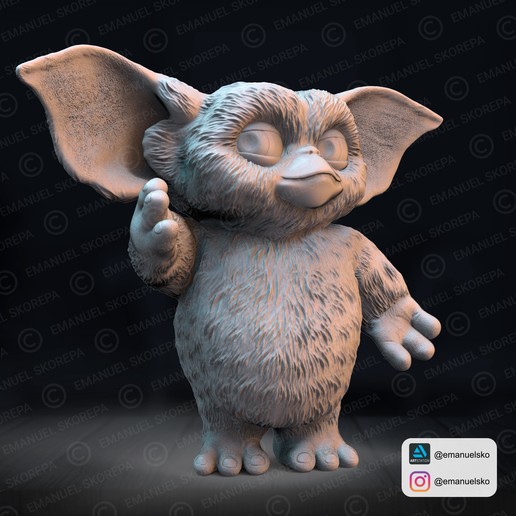 Download STL file Gizmo • 3D printable object ・ Cults