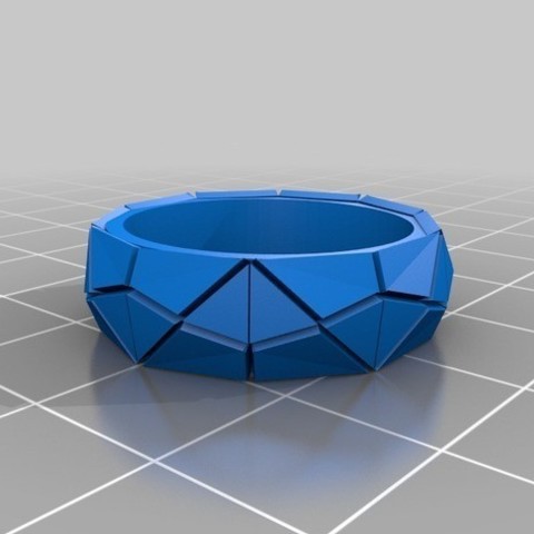 Download free STL Lowpoly Pad Ring ・ Cults