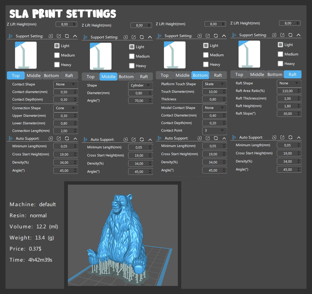 Free STL file Cartoon Bear 🐻・3D print design to download・Cults